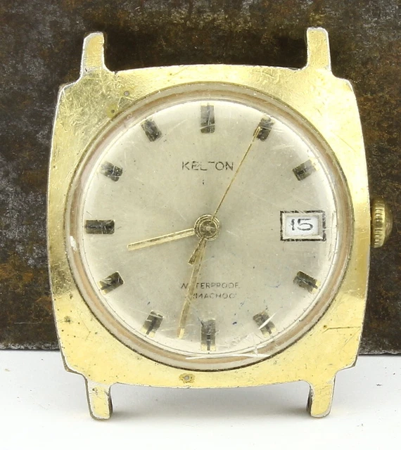 MONTRE ANCIENNE MÉCANIQUE KELTON date - F47-05 EUR 4,90 - PicClick FR